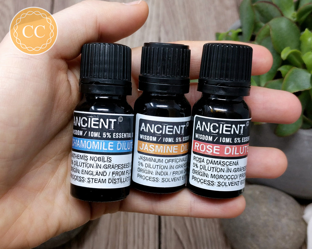 Elemental Essential Oils - Water - Chamomile, Jasmine & Rose – The Citrine Circle