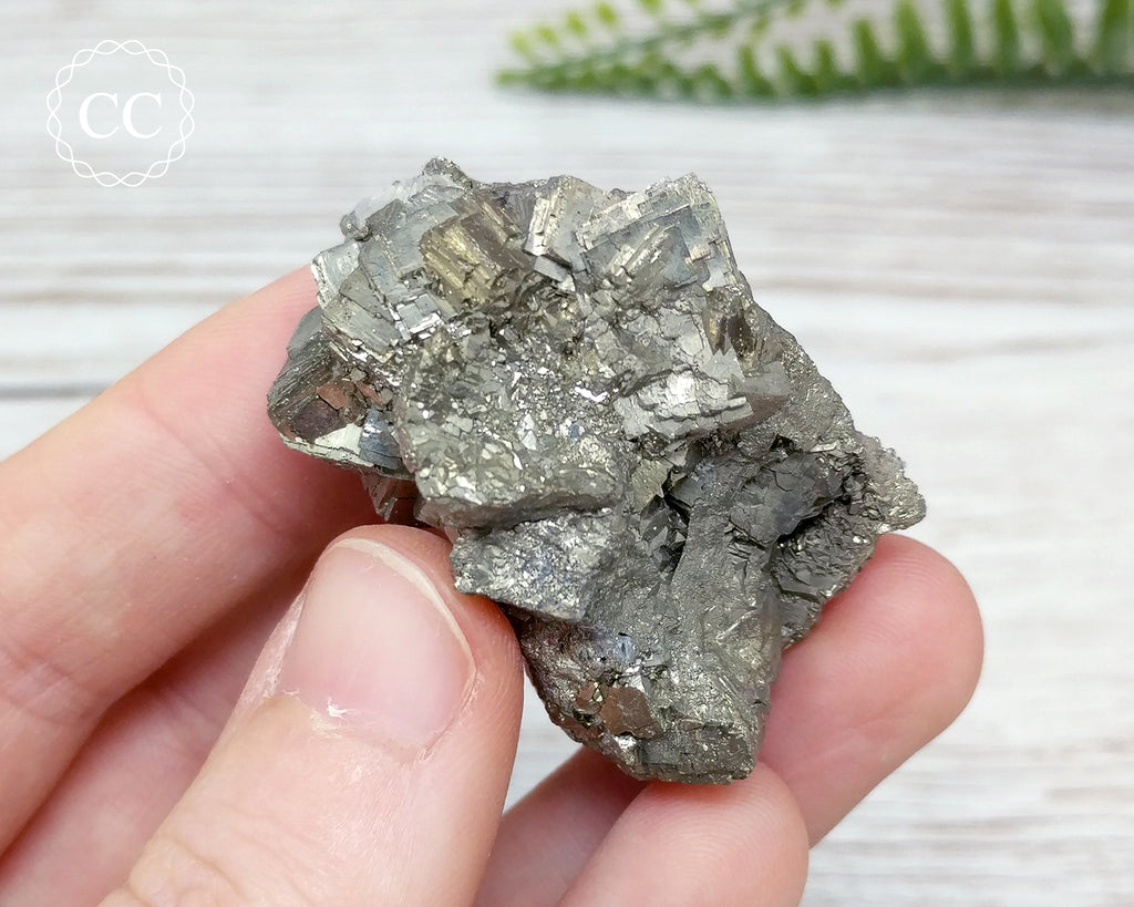 Pyrite Cluster - Morocco #7 – The Citrine Circle