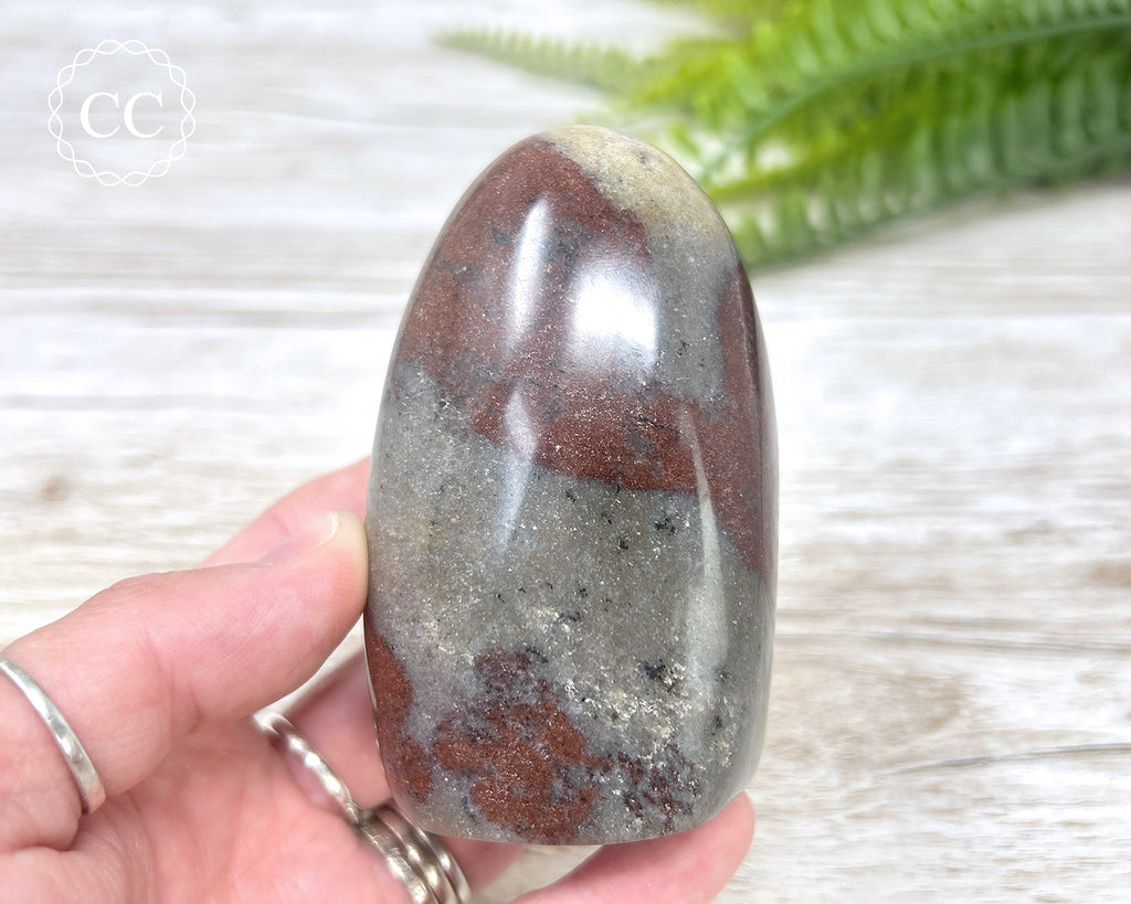 Red Hematite Quartz Freeform #2 – The Citrine Circle
