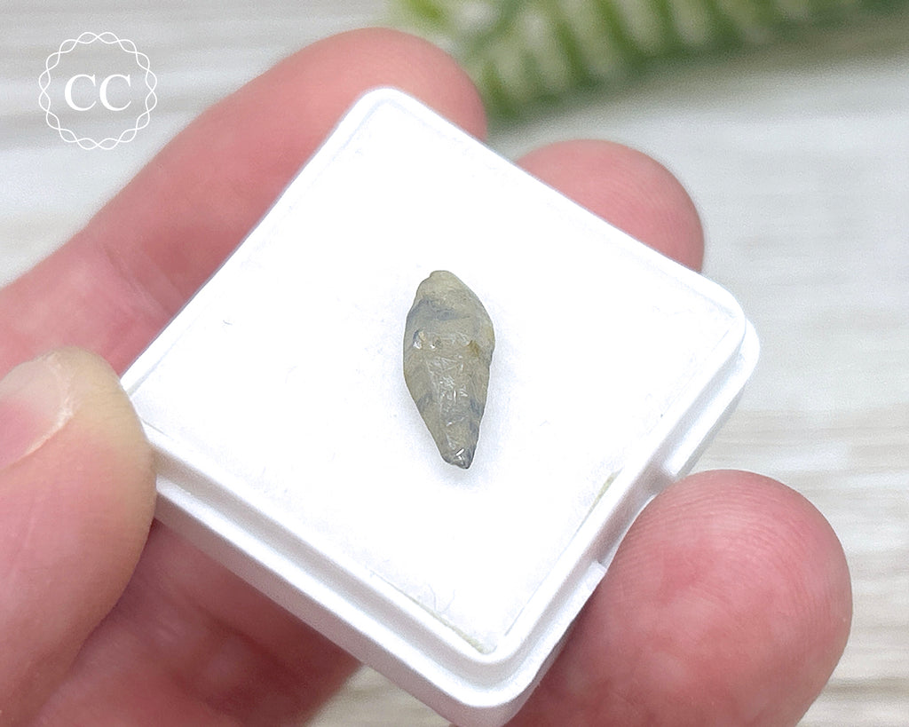 Sapphire Bipyramidal Crystal #3 – The Citrine Circle