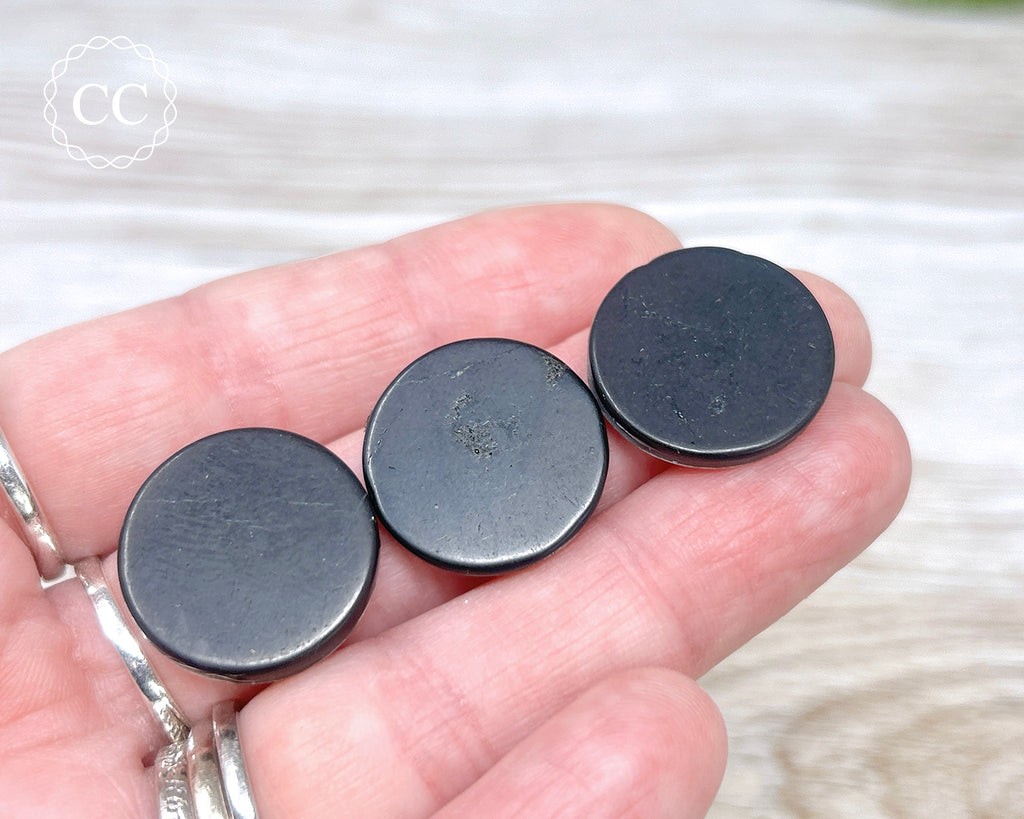 Shungite Round Phone Sticker – The Citrine Circle