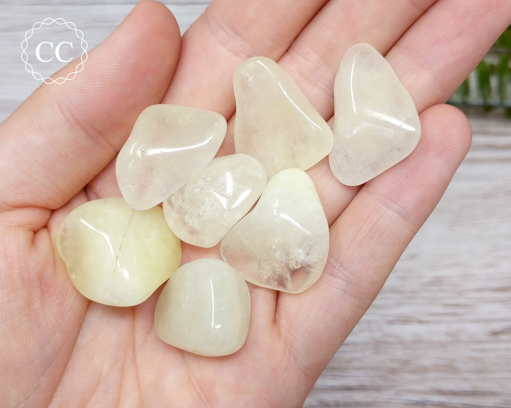 Sulphur Quartz Tumbled Crystal – The Citrine Circle