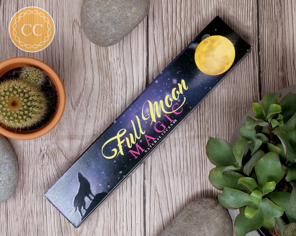 Full Moon Magic Incense Sticks - New Moon Aroma – The Citrine Circle
